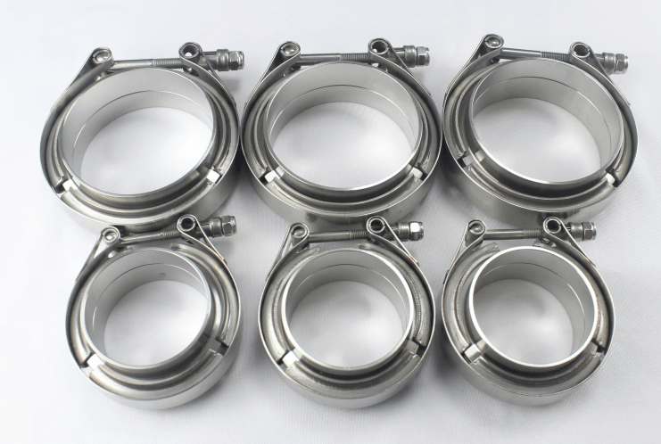 BJR V-Band Clamp With Male/Female Flanges | bjrperformance