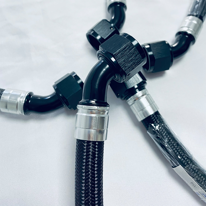 The assembly of BJR PTFE Crimping Fittings | bjrperformance